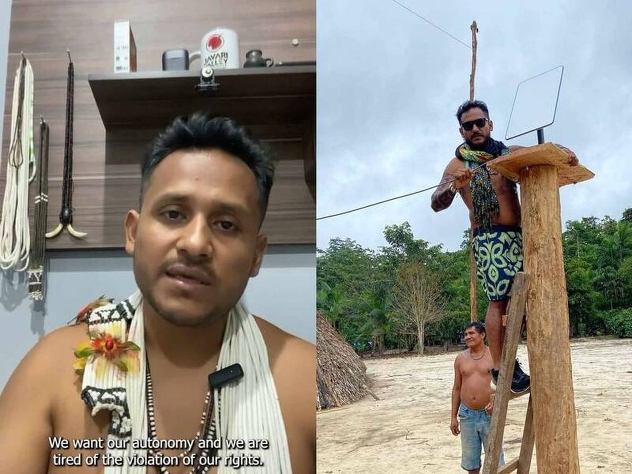 网络让他们沉迷看AV不打猎？ 亚马逊族长拍片反击 | 新生活报 - ILifePost爱生活