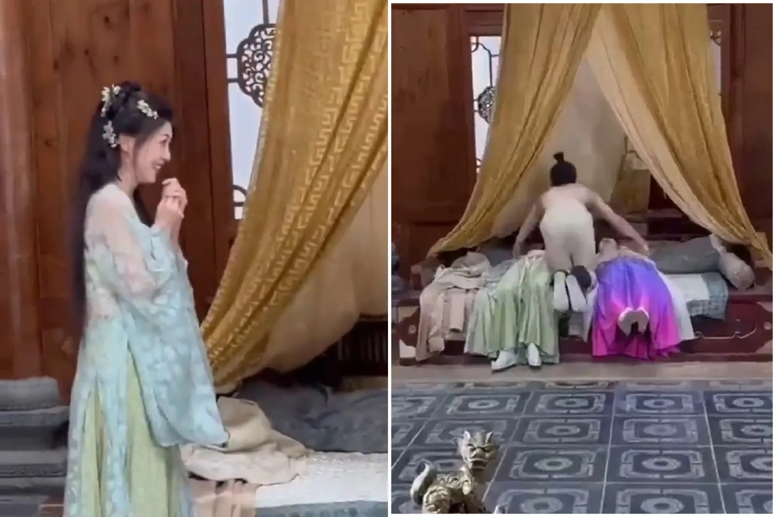 演员拍戏出现生理反应 尴尬现场片段流出 | 新生活报 - ILifePost爱生活