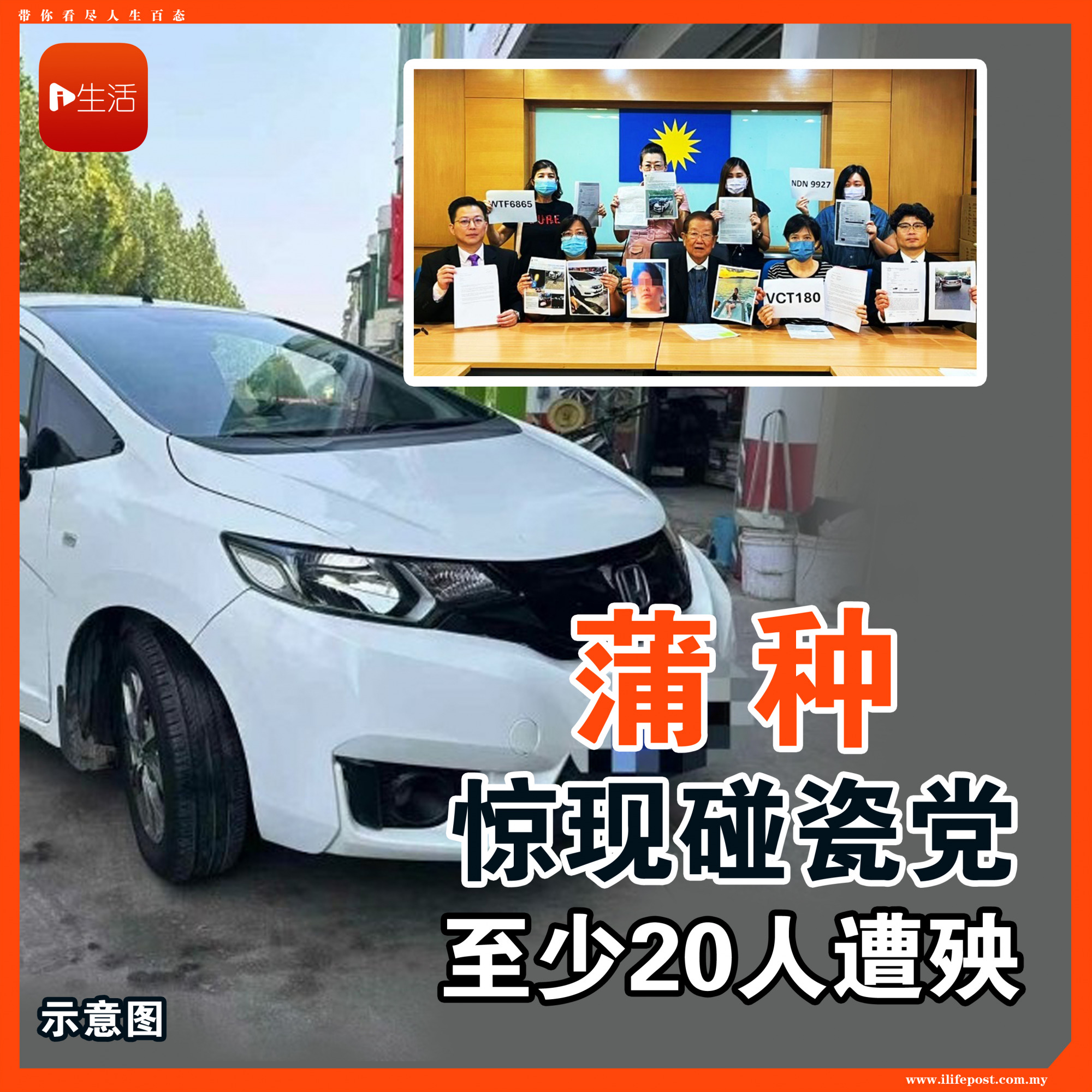 蒲种惊现碰瓷党 至少20人遭殃 | 新生活报 - ILifePost爱生活