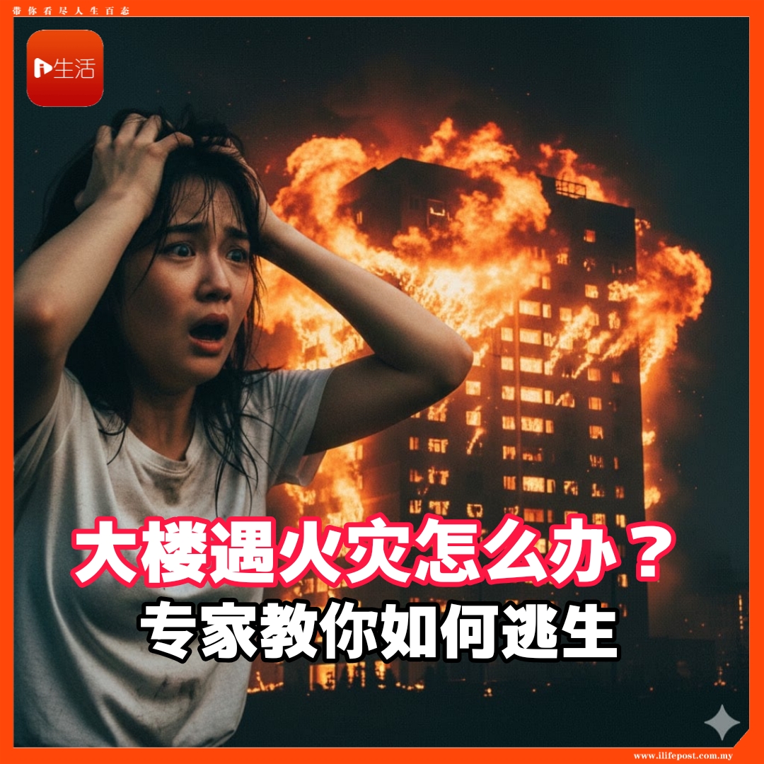 大楼遇火灾怎么办？ 专家教你如何逃生 | 新生活报 - ILifePost爱生活